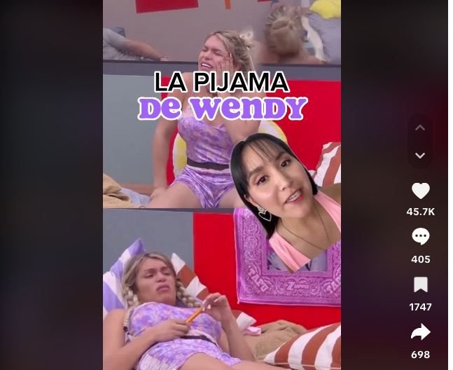 Pijama Que Usa Wendy Guevara En ‘la Casa De Los Famosos Gana